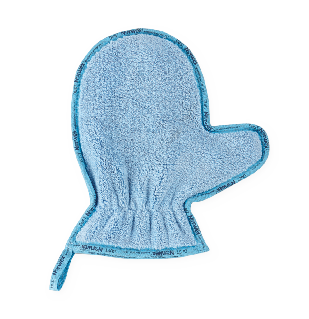 Norwex Dusting Mitt (Blue)/Sarung Tangan Habuk Norwex (Biru). | Norwex ...